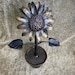Sunflower Sculpture, Blacksmith Flower, Burnt Whisker Forge, Iron ...