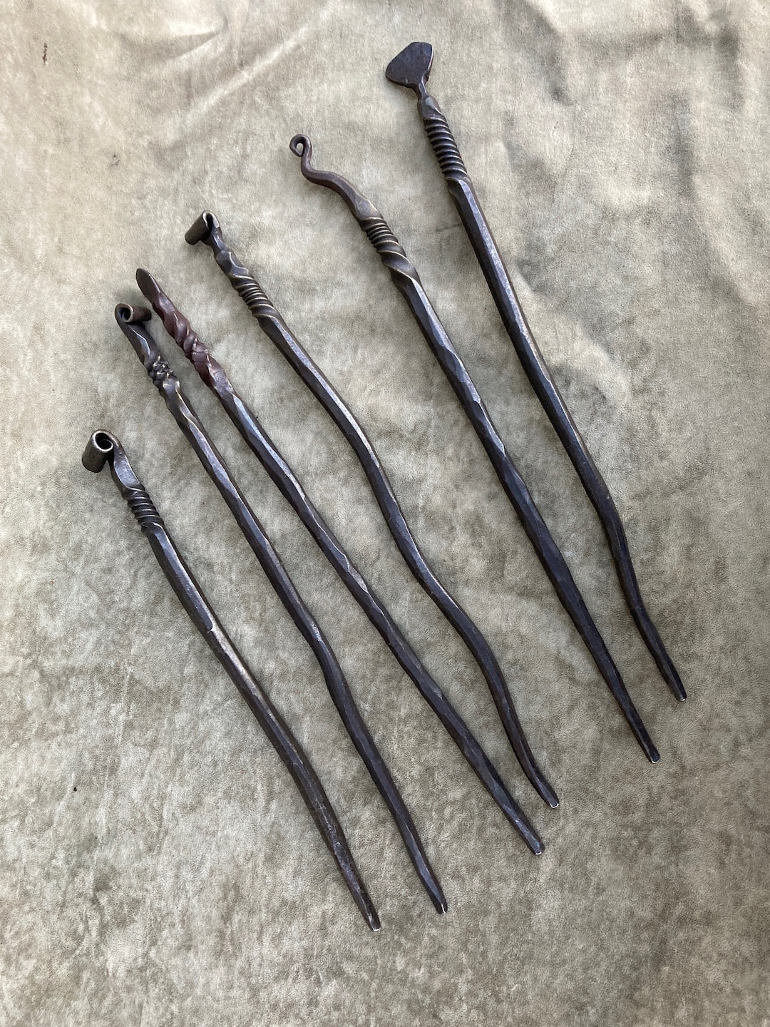 Gamer Wands, Hand Forged Wands, Iron Wand, Blacksmith Forged, Fantasy ...