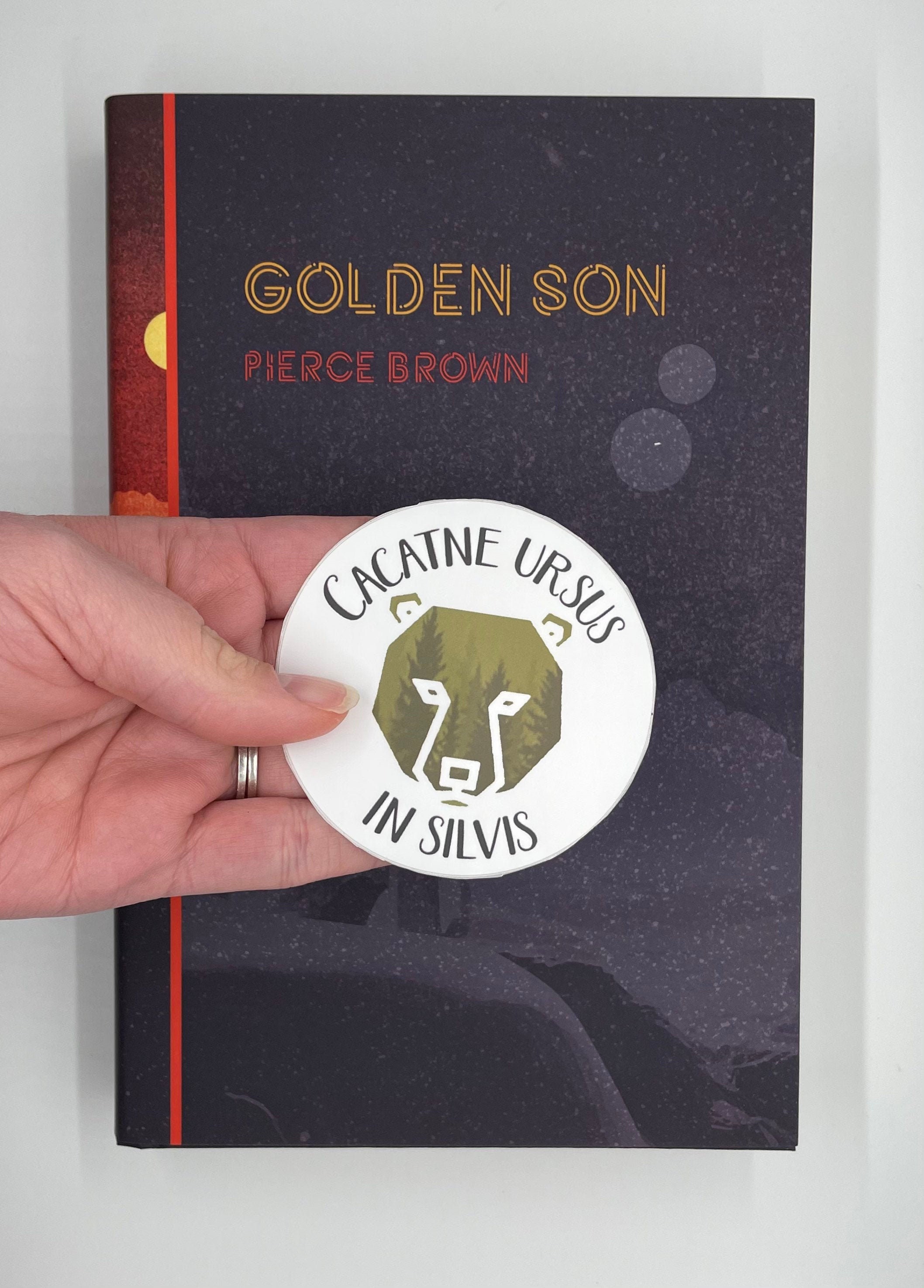 Sticker Red Rising Sevro Au Barca Does a Bear Sht in the - Etsy Canada