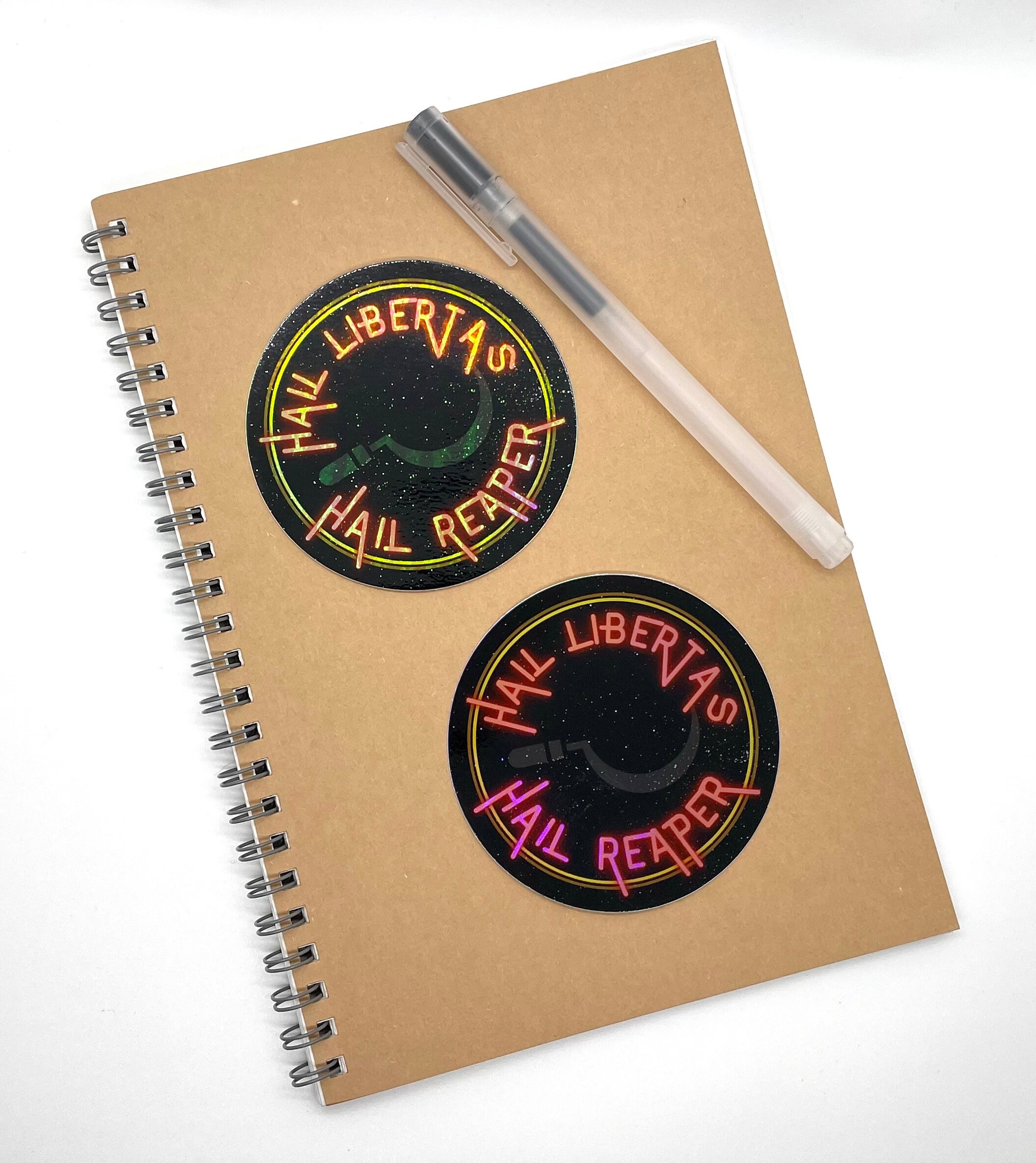 Sticker Holographic Red Rising Sticker Hail Libertas Hail - Etsy