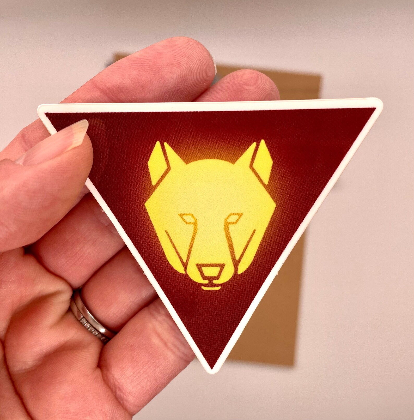 Red Rising Sticker Howler Stickers Never Bow Red Rising | Etsy