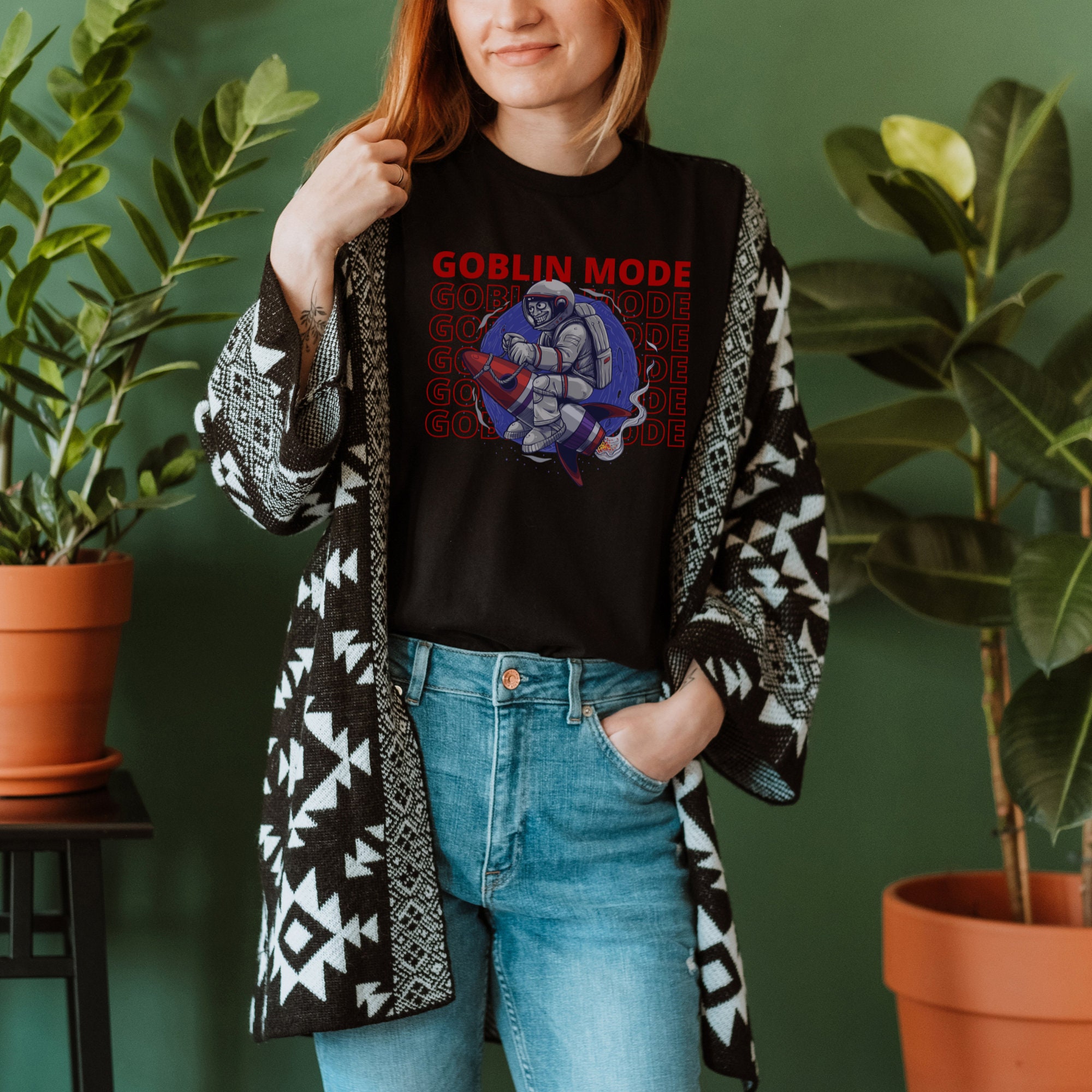 Goblin Mode Red Rising Unisex Jersey Long Sleeve Tee - Etsy