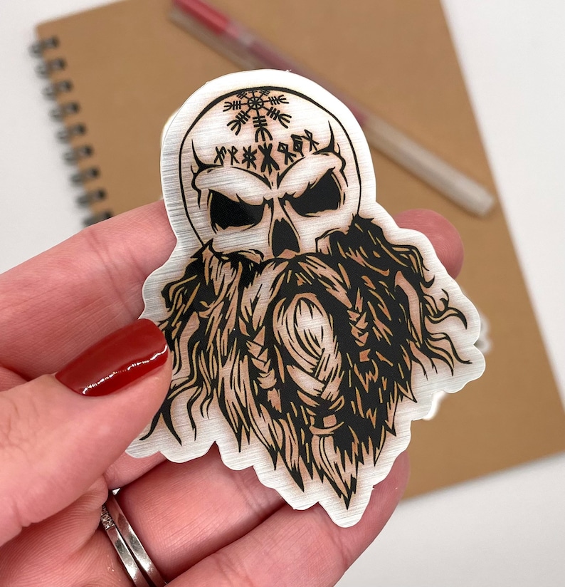 Sticker Ragnar Red Rising Sticker Red Rising Obsidian Howler - Etsy