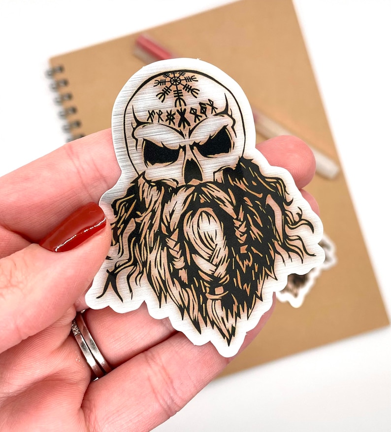 Sticker Ragnar Red Rising Sticker Red Rising Obsidian Howler - Etsy