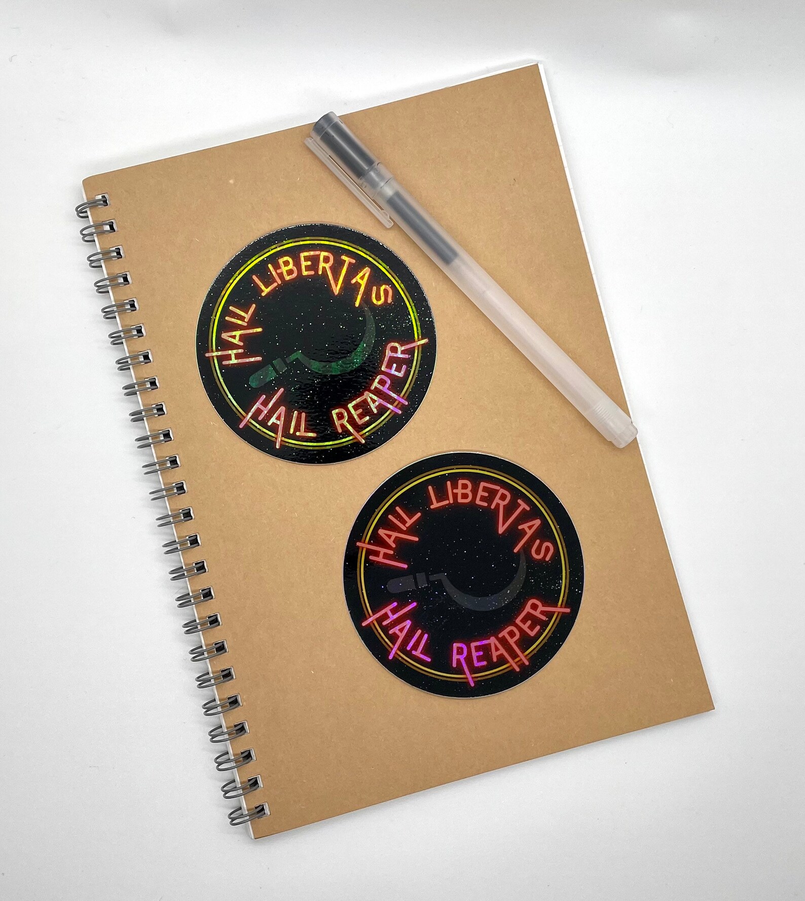 Sticker Holographic Red Rising Sticker Hail Libertas Hail - Etsy