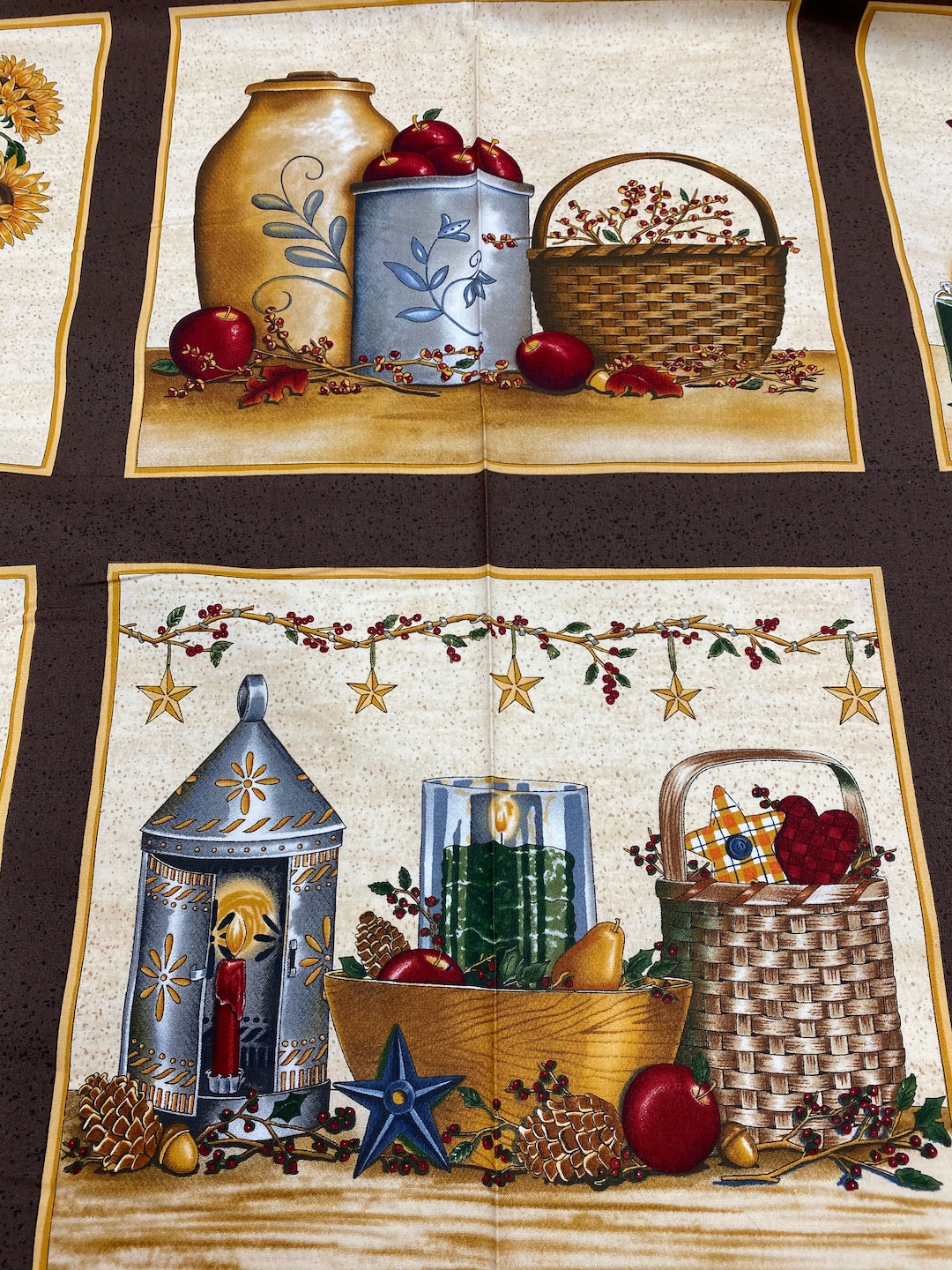 Crabapple Farm Cotton Fabric by Deb Strain for Moda. Sold BY THE PANEL ...