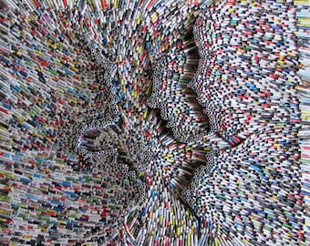 Rolled paper art | Etsy