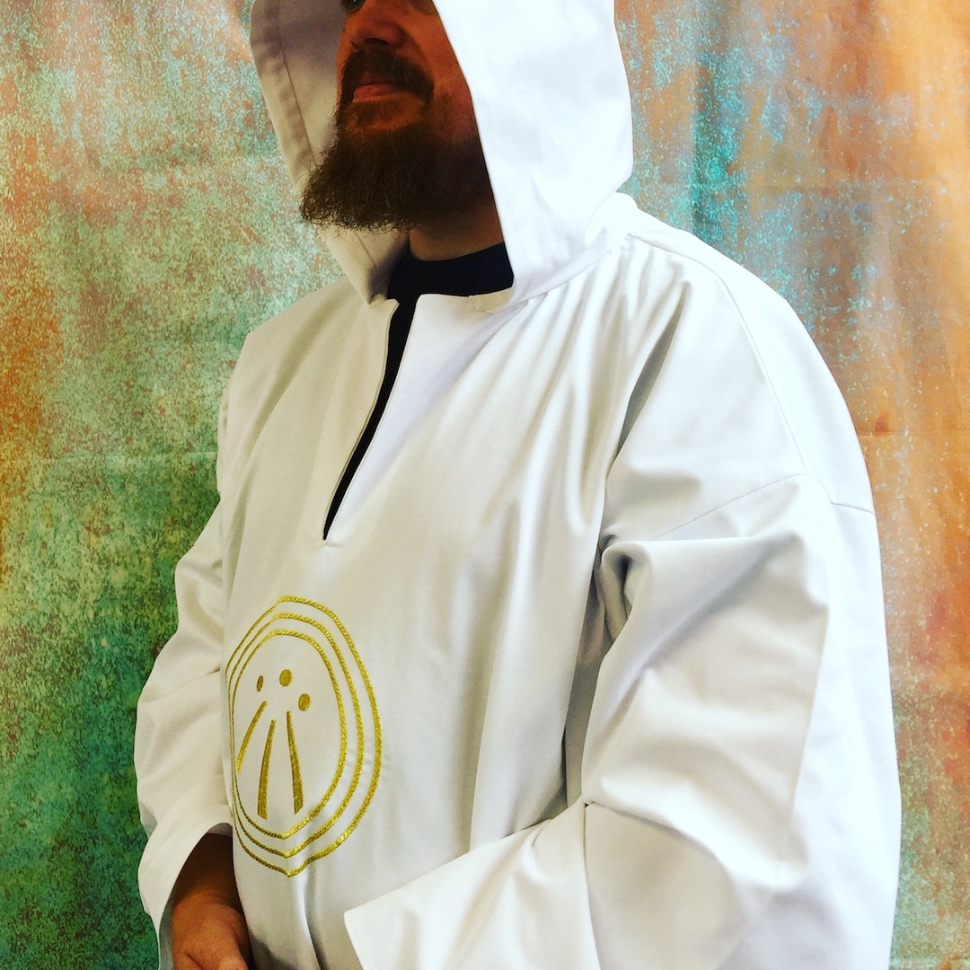 Druid Robe Magical Ritual Working Ceremonial Indoor Outdoor Made to ...
