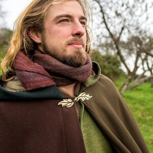 Merlin Cloak Pure Wool Made to Measure Cape Druid Pagan Wizard Shaman ...