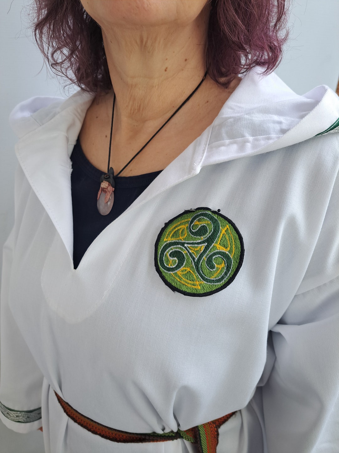 Tree of Life Triskele Sew on Embroidery Patch From Avalon Cloaks ...