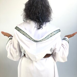 Women's Druid Robe: Custom-fit Ceremonial Cotton Ritual Robe - Avalon ...