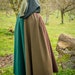 Merlin Cloak Pure Wool Made to Measure Cape Druid Pagan Wizard Shaman ...
