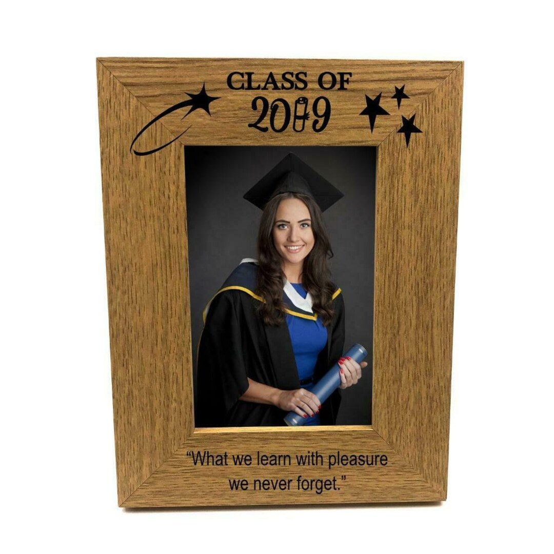Class of 2019 Graduation Wooden Photo Frame Gift - Etsy