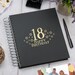 18th Birthday Memory Photo Album Star Design With Various Colours - Etsy UK