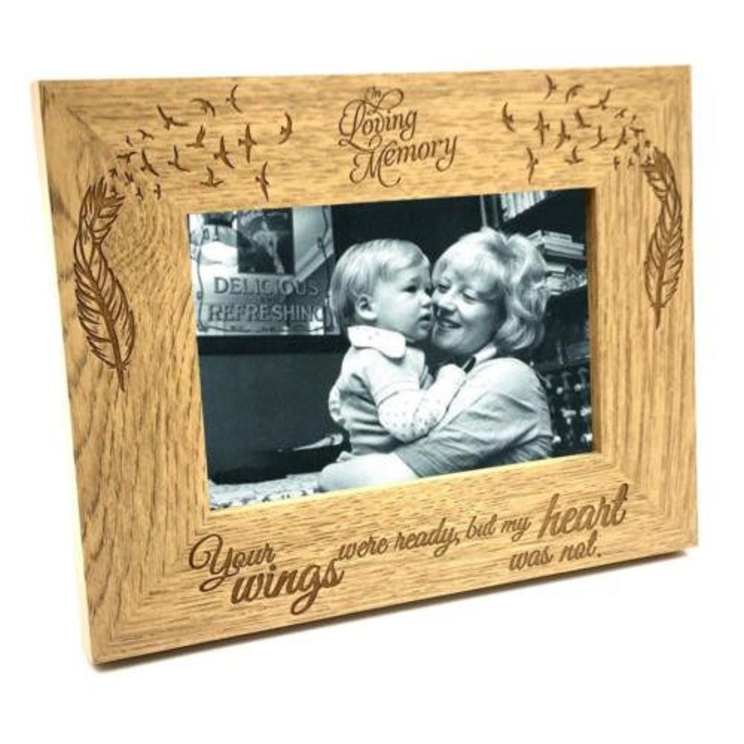 In Loving Memory Remembrance Photo Frame - Etsy