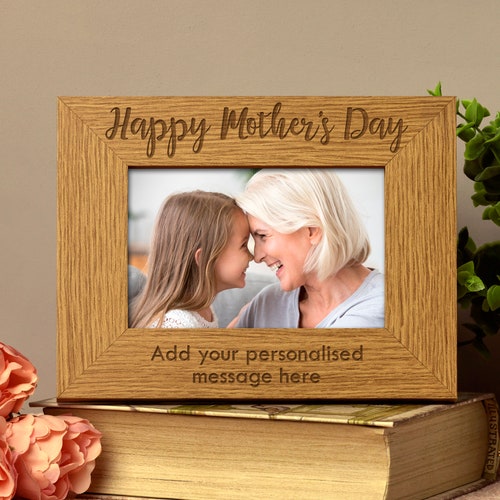 Personalised Mother's Day Photo Frame Gift First - Etsy