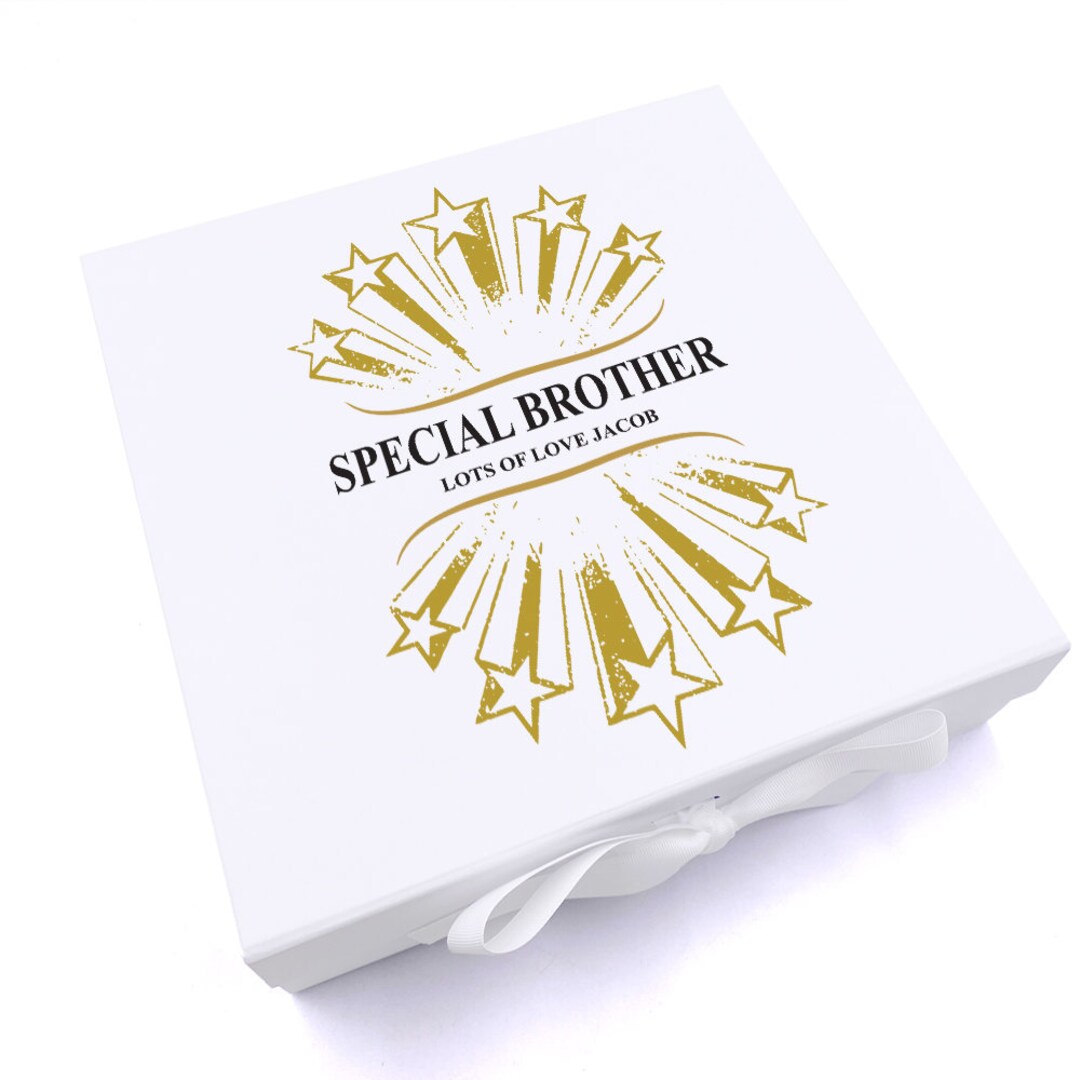 Personalised Special Brother Keepsake Memory Box - Etsy