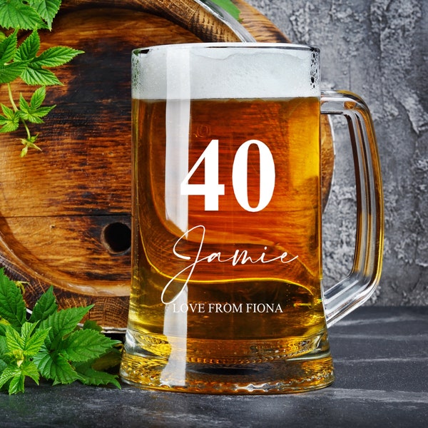 40th Birthday Beer - Etsy UK
