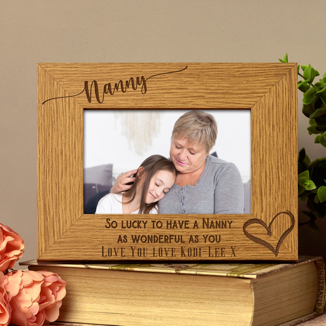 Personalised Nanny as Wonderful as You Photo Frame Gift - Etsy