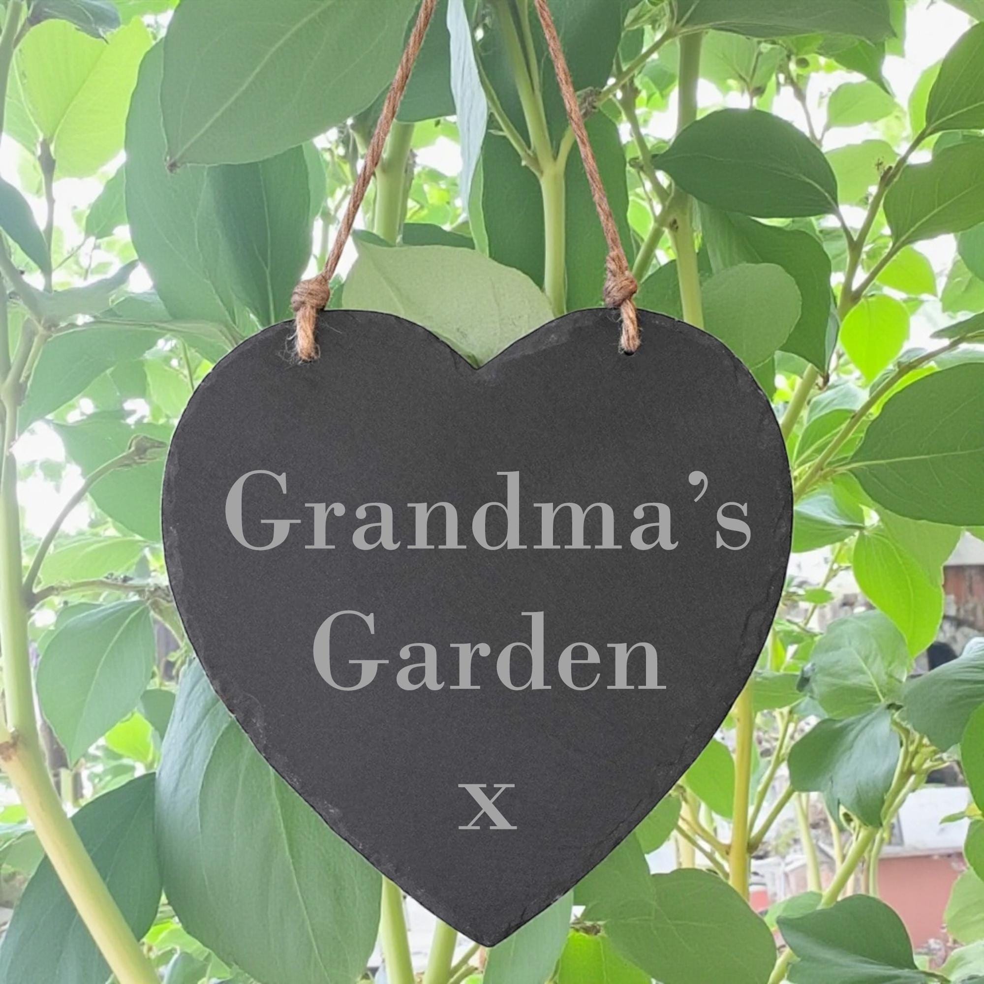 Personalised Engraved Large Slate Heart Plaque for Any Occasion 20cm X ...