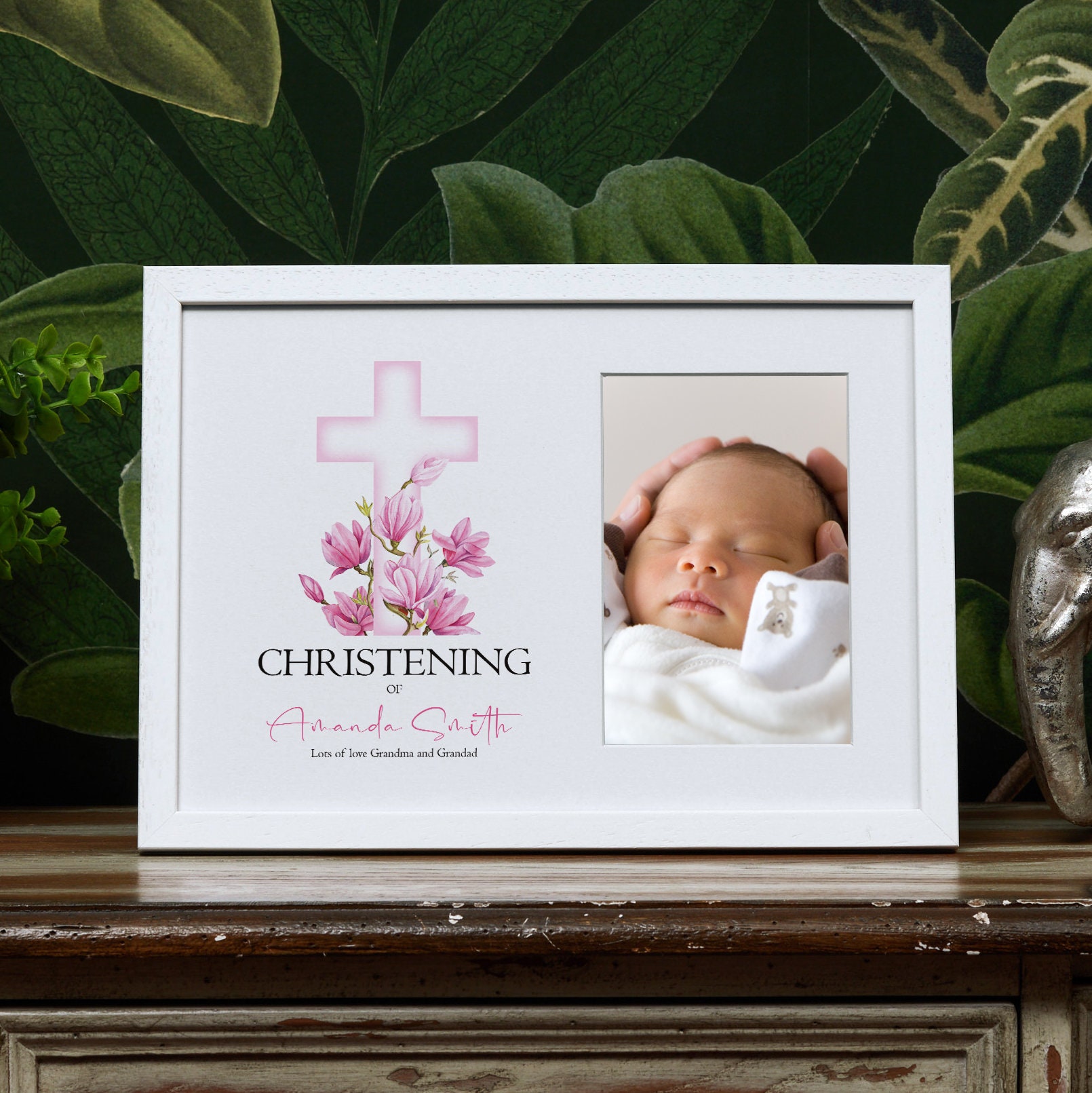 Baby Christening Frames For Photoshop