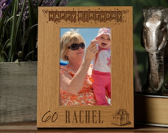 60th Birthday Photo Frame | Etsy UK