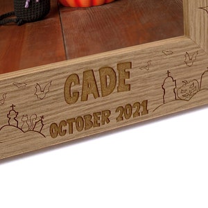 Personalised My First Halloween Photo Frame Keepsake - Etsy