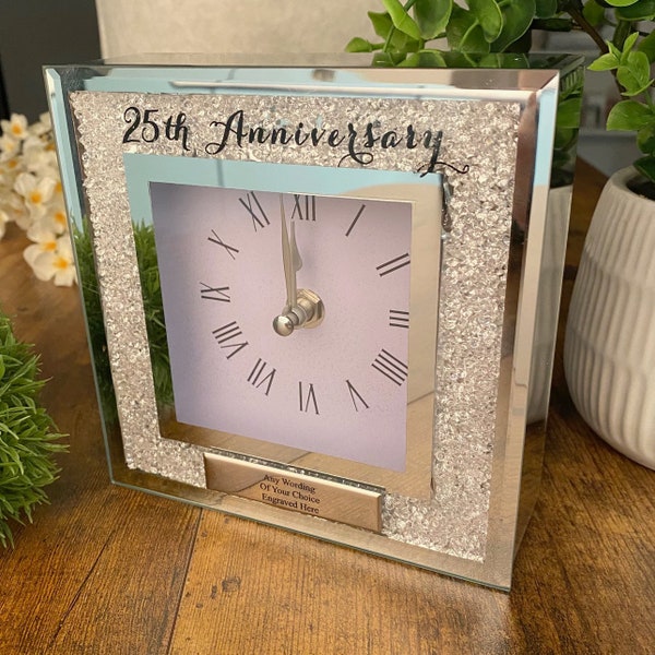 25th Anniversary Glass Crystal Gift Anniversary - 60+ Gift Ideas for 2024