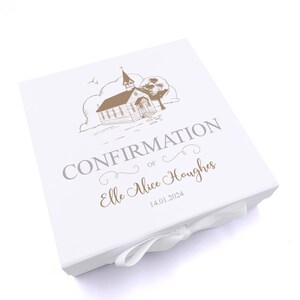 Personalised Confirmation Church Keepsake Memory Box Gift - Etsy