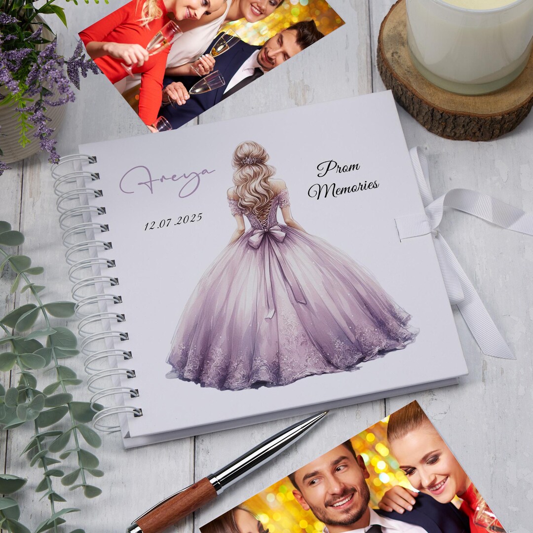 Custom Girl School Leavers Prom Night Scrapbook Celebration Album ...