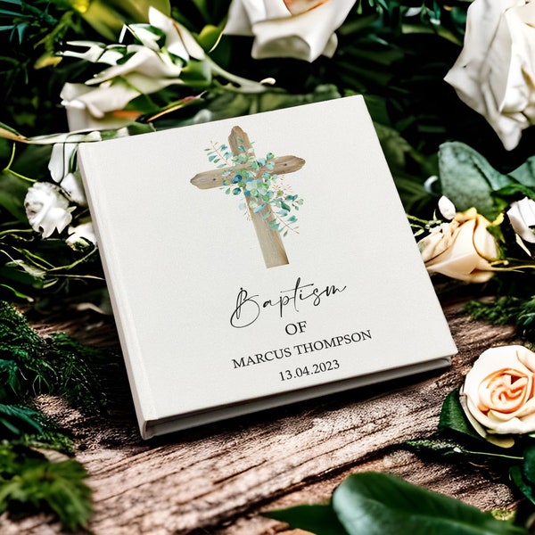 Baptism Photo Album - Etsy