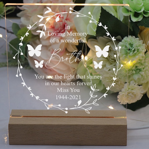 In Memory of Brother - Etsy