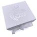 White Remembrance Keepsake Memory Box Gift With Silver Print - Etsy UK