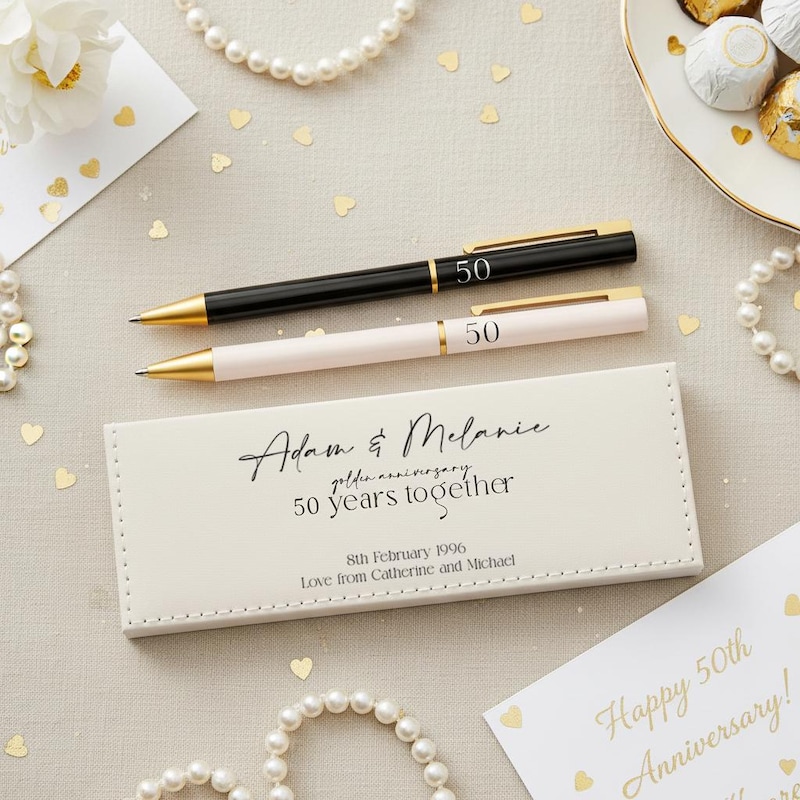 Anniversary Pen Set - Etsy UK