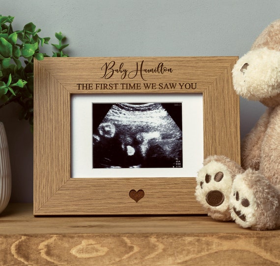 Baby Announcement Photo Personalised Baby Photo Frame Personalized Baby ...