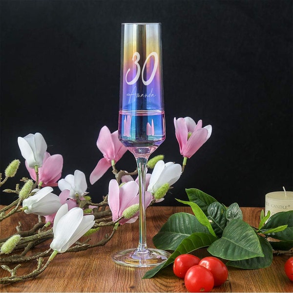 30th Birthday Glass - Etsy