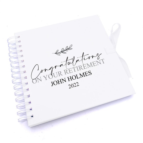 Retirement Book - Etsy