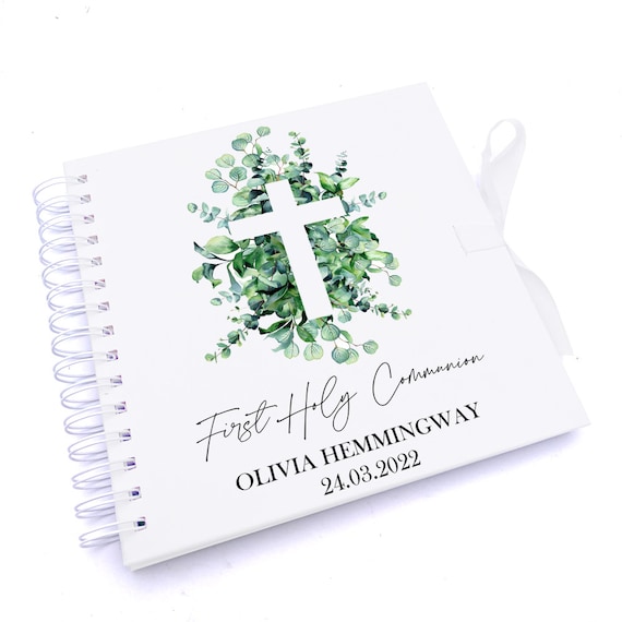 Personalised First Holy Communion Scrapbook Photo Album With - Etsy