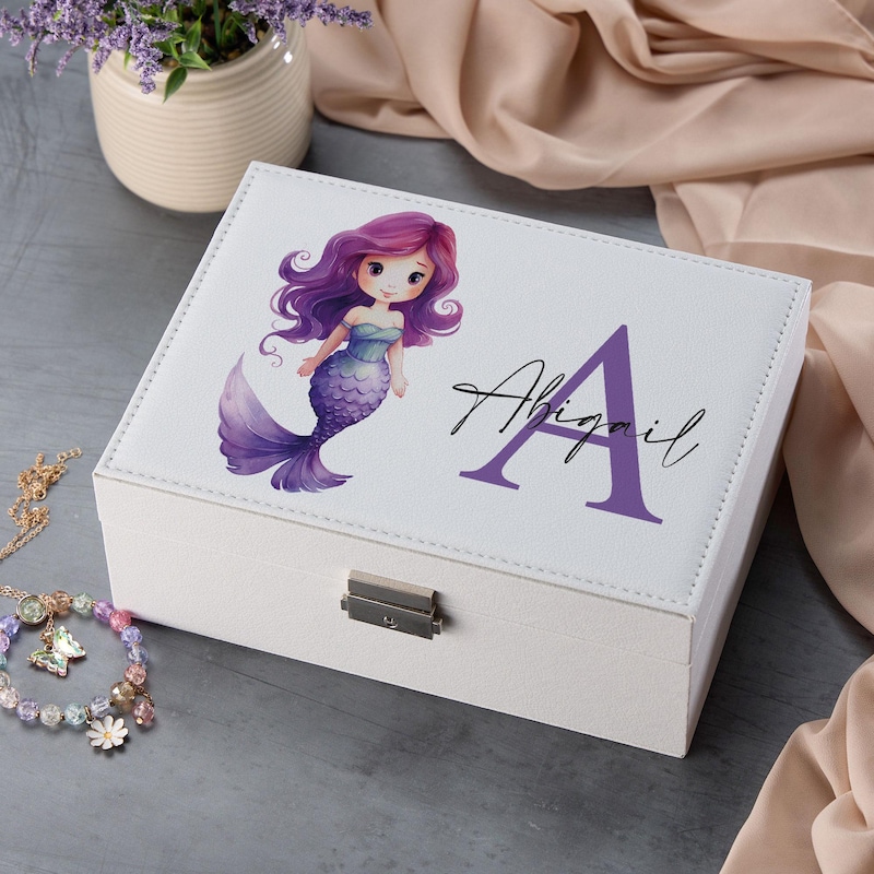 Large Mermaid Box - Etsy
