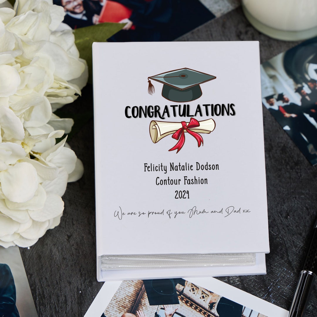 Personalised Congratulations Graduation Photo Album 100 X 6x4 - Etsy