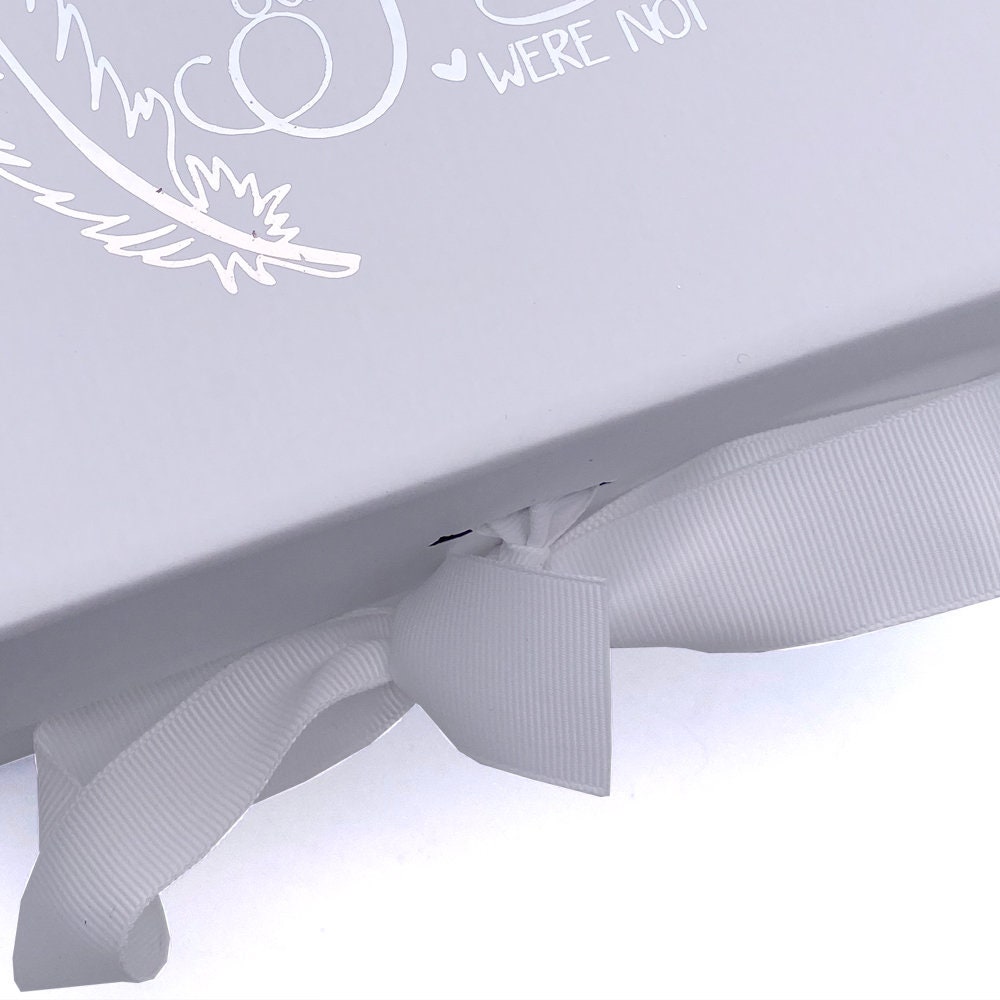 White Remembrance Keepsake Memory Box Gift With Silver Print - Etsy UK