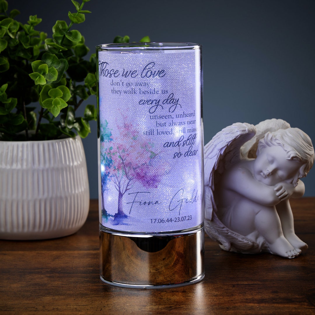 Personalised Memorial Remembrance Light Those We Love - Etsy