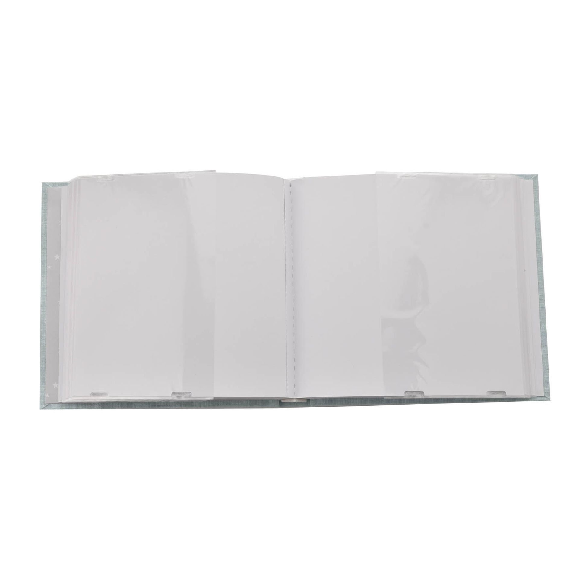 Personalised Baby Boy Light Blue Photo Album With Linen Cover - Etsy UK