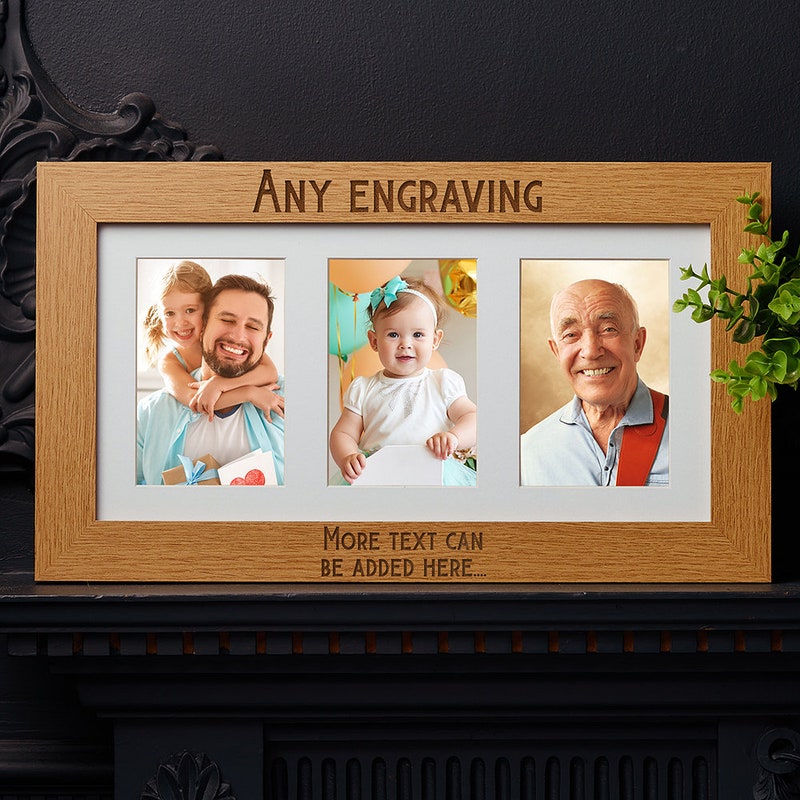 Personal Wooden Photo Frames - Etsy UK