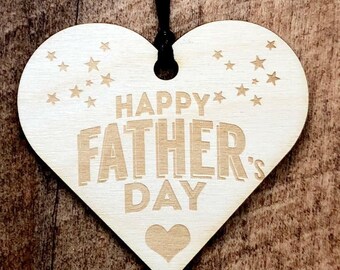 Happy Fathers Day Sign Father's Day Decoration, Wall Hanging Decor Sign ...