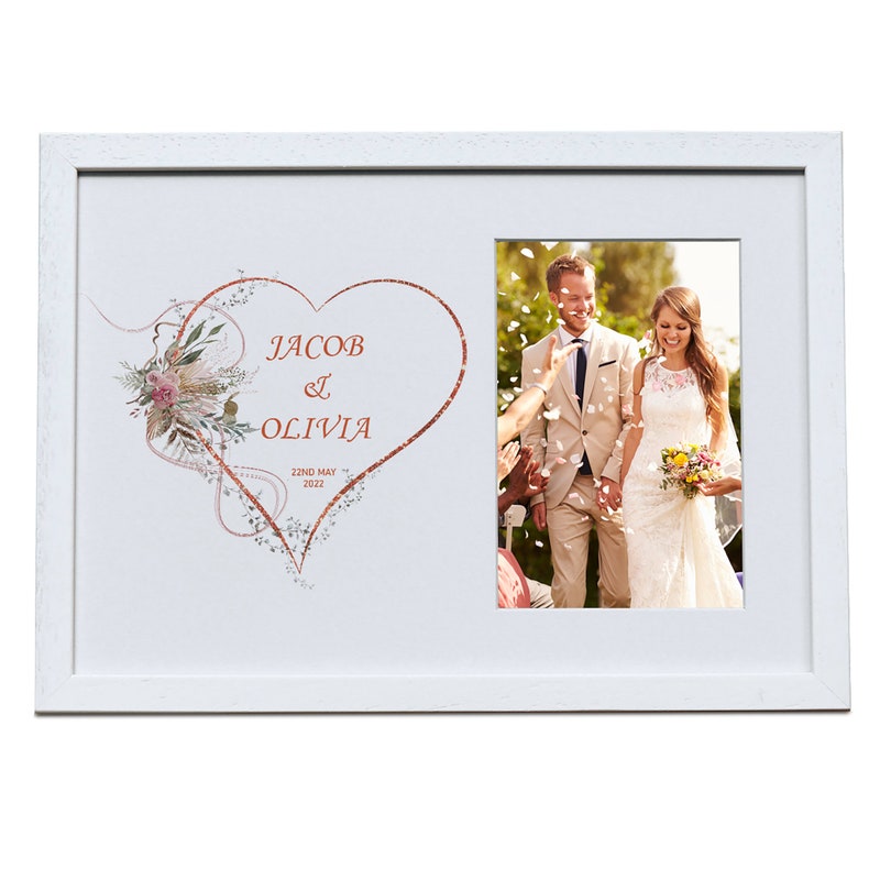 Wedding Photo Frame - Etsy