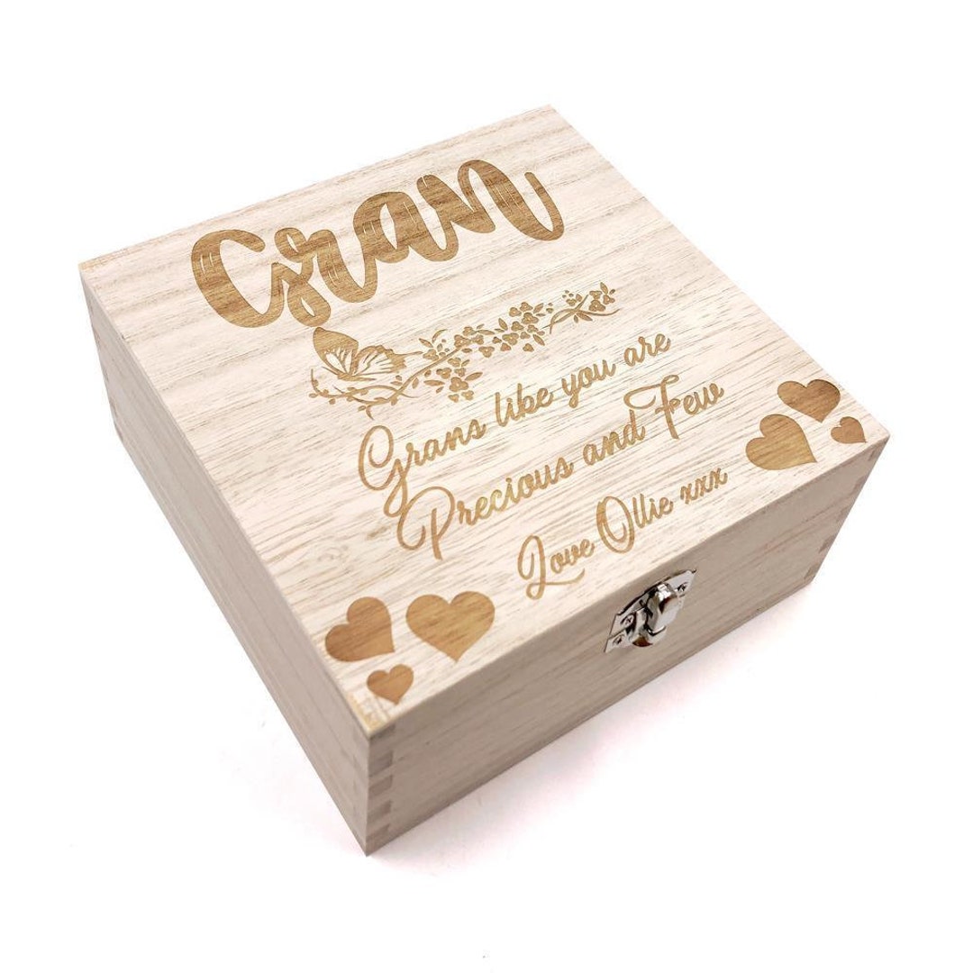 Gran Gift Personalised Keepsake Box or Photo Box Gift - Etsy