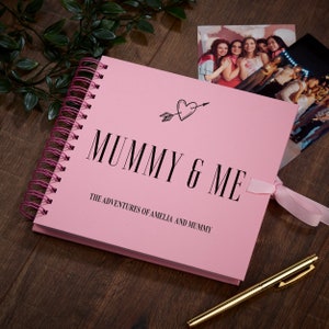 Pink Mummy and Me Scrapbook Photo Album Gift for Treasuring Moments - Etsy