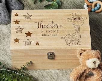 Baby Memory Box, Keepsake Gift Box, Baptism Keepsake, Baby Shower Gift ...