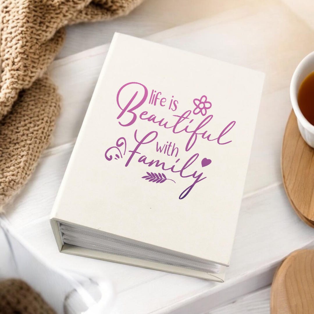 Family Life is Beautiful Photo Album With Sleeves 100 X 6x4 Capacity - Etsy